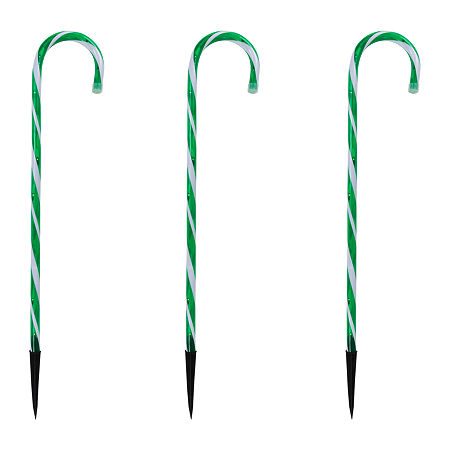 Click here for Northlight Twinkle Candy Cane Pathway Markers Chri... prices