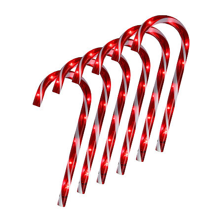 Click here for Northlight Candy Cane Pathway Markers Christmas Ya... prices