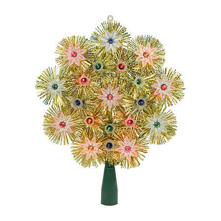 Click here for Northlight Lighted Tinsel Snowflake Christmas Tree... prices