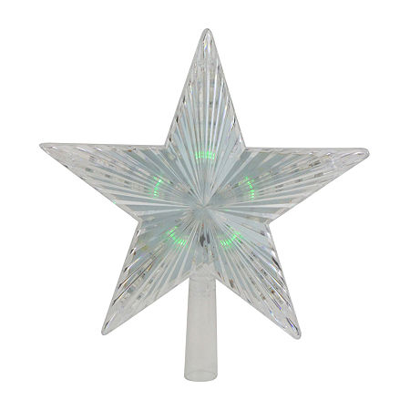 Click here for Northlight Pre-Lit Crystal Star Christmas Tree Top... prices