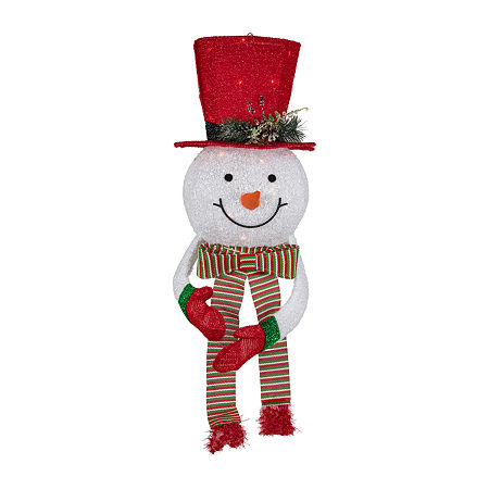 Click here for Northlight Prelit Snowman With Hat Christmas Tree... prices