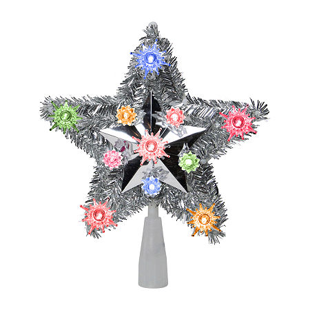 Click here for Northlight 9in Prelit Silver Star Christmas Tree T... prices