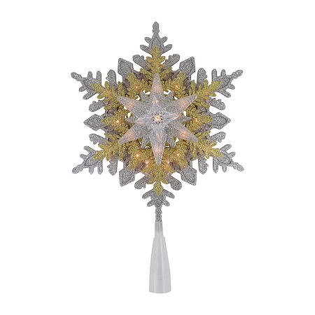 Click here for Northlight Lighted Snowflake Christmas Tree Topper... prices