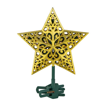 Click here for Northlight 9.5in Led Gold Star Christmas Tree Topp... prices