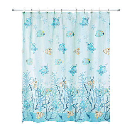 Click here for Avanti Ocean Friends Shower Curtain  One Size  Blu... prices