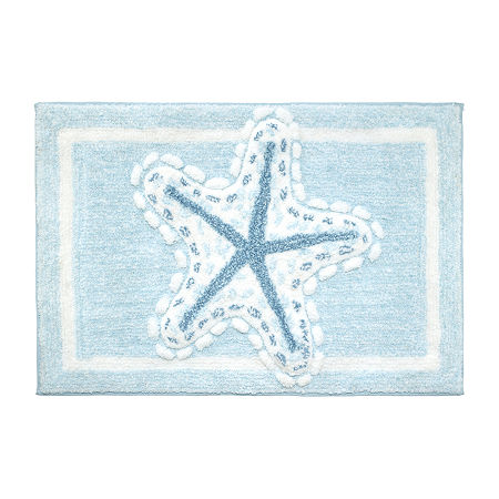Click here for Avanti Ocean Friends Bath Rug  One Size  Blue prices
