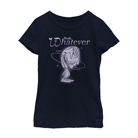 Click here for Little & Big Kid Girls Crew Neck Short Sleeve Insi... prices
