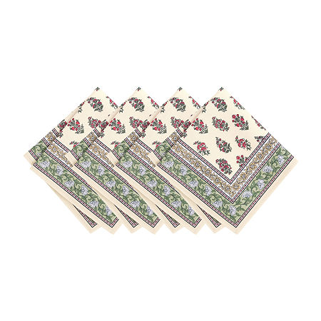 Click here for Elrene Nomad Harvest Block Print Napkins 17 x 17... prices