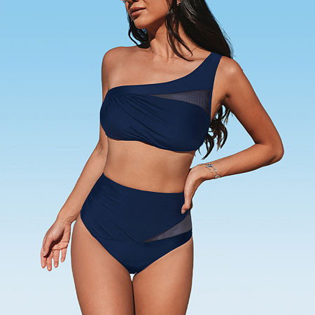 Click here for CUPSHE Womens 2-pc. Bikini Set  Large  Blue prices