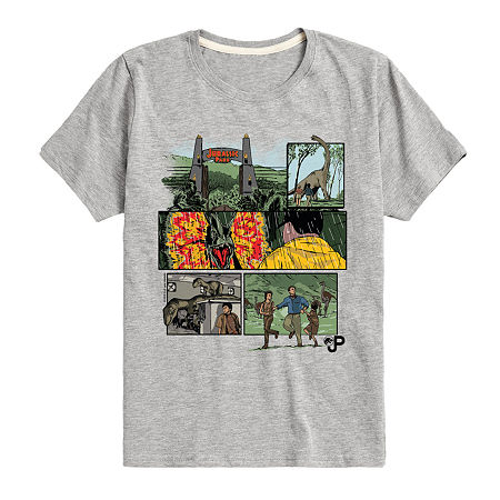 Click here for Little & Big Kid Boys Crew Neck Short Sleeve Regul... prices