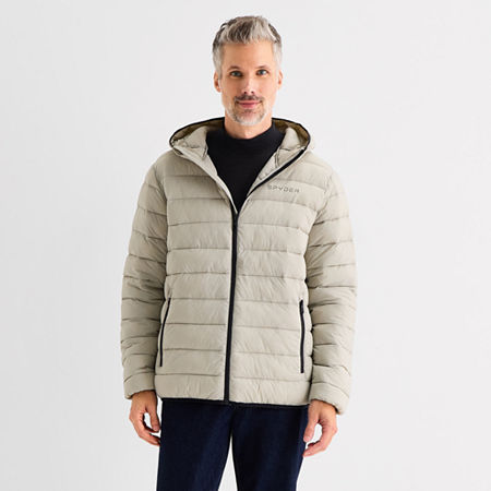 Click here for Spyder Mens Hooded Packable Midweight Quilted Jack... prices