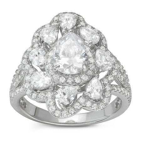 Click here for DiamonArt Womens 3 1/2 CT. T.W Lab Created White C... prices