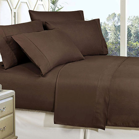 Click here for Elegant Comfort Wrinkle Free Silky Soft Bed Sheet... prices