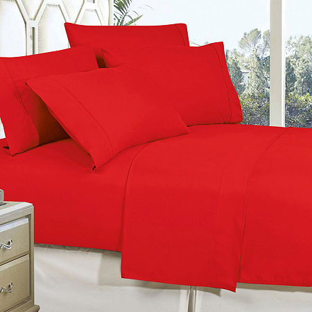Click here for Elegant Comfort Wrinkle Free Silky Soft Bed Sheet... prices