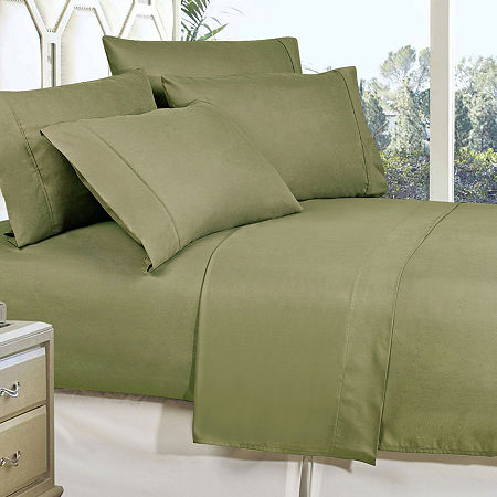 Click here for Elegant Comfort Wrinkle Free Silky Soft Bed Sheet... prices