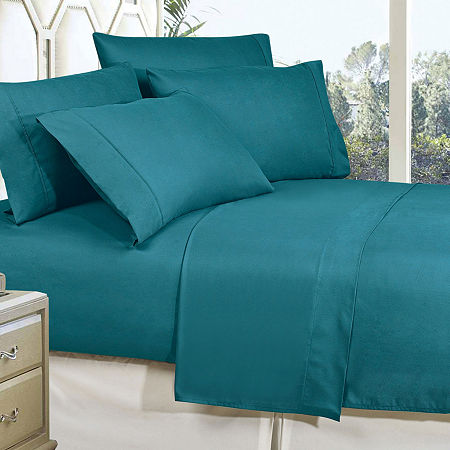 Click here for Elegant Comfort Wrinkle Free Silky Soft Bed Sheet... prices