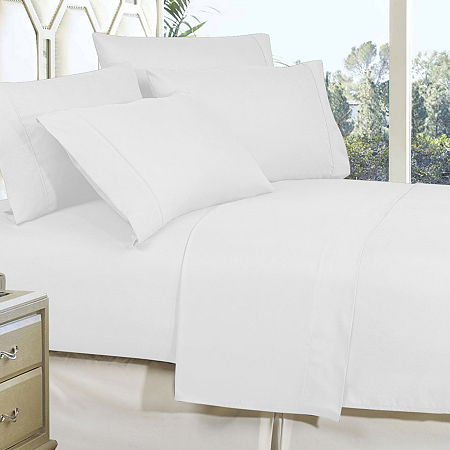 Click here for Elegant Comfort Wrinkle Free Silky Soft Bed Sheet... prices