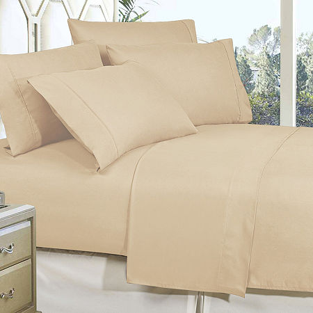 Click here for Elegant Comfort Wrinkle Free Silky Soft Bed Sheet... prices