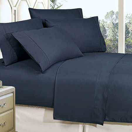 Click here for Elegant Comfort Wrinkle Free Silky Soft Bed Sheet... prices