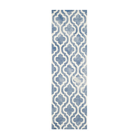 Click here for Safavieh Dip Dye Collection Elfrida Geometric Runn... prices