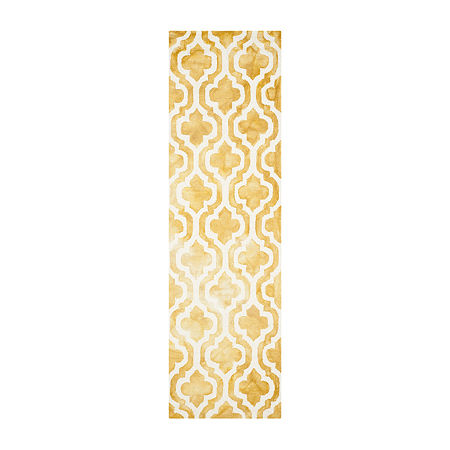 Click here for Safavieh Dip Dye Collection Elfrida Geometric Runn... prices