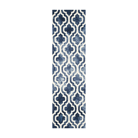 Click here for Safavieh Dip Dye Collection Elfrida Geometric Runn... prices