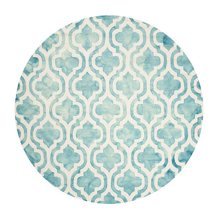 Click here for Safavieh Dip Dye Collection Elfrida Geometric Roun... prices