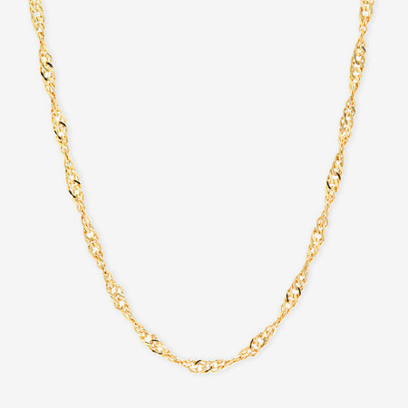 Click here for Silver Reflections 24K Gold Over Brass 18-24 Chain... prices