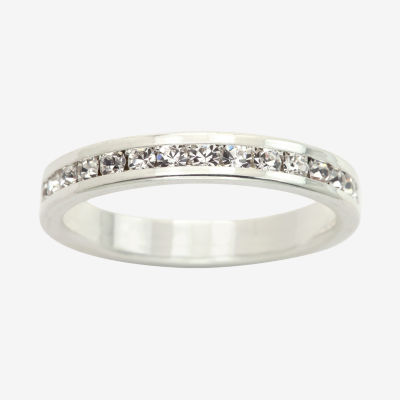Sparkle Allure Crystal Pure Silver Over Brass Band - JCPenney
