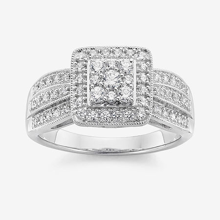 Click here for Diamond Blossom 1/2 CT.T.W. Natural Diamond In 10K... prices