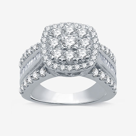 Click here for Womens 2 CT. T.W. Natural White Diamond 10K White... prices