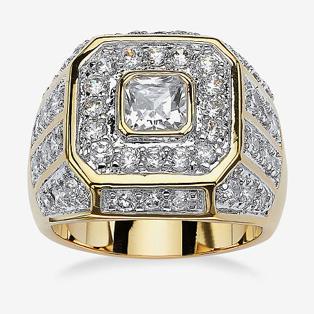 Click here for Mens 2 1/3 CT. T.W. White Cubic Zirconia 14K Gold... prices