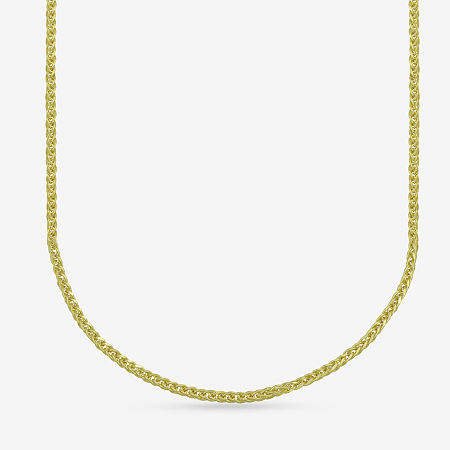 Click here for 14K Yellow Gold 22 Wheat Chain  One Size  Gold prices