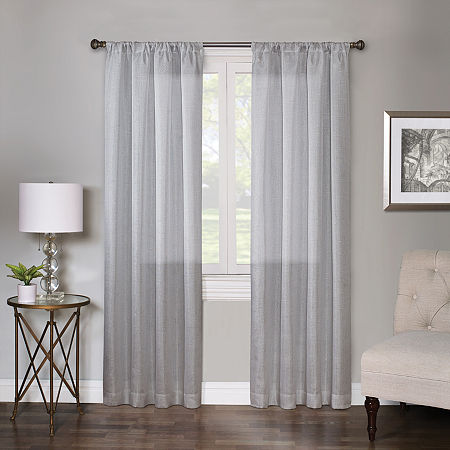 Click here for Regal Home Lombardi Solid Metallic Rod Pocket Shee... prices