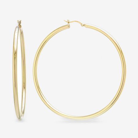 Click here for Womens 14K Gold Over Silver Sterling Silver 65mm H... prices