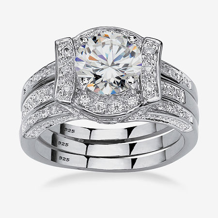 Click here for DiamonArt Womens 2 1/3 CT. T.W. White Cubic Zircon... prices