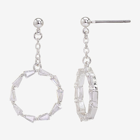 Click here for Sparkle Allure Womens Cubic Zirconia Pure Silver O... prices