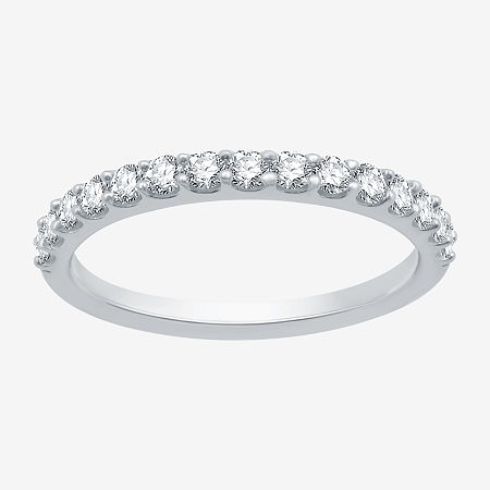 Click here for 1/2 CT.T.W. Natural Diamond 10K Gold Wedding Band... prices