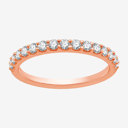 Click here for 1/2 CT.T.W. Natural Diamond 10K Gold Wedding Band... prices