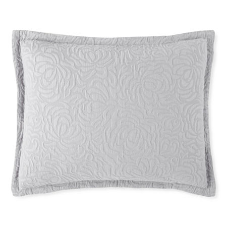 Click here for Liz Claiborne Felicity Pillow Sham  One Size  Gray prices