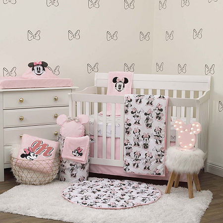 Click here for Disney 6-pc. Minnie Mouse Crib Bedding Set  One Si... prices