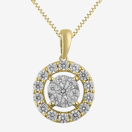 Click here for Womens 1 CT. T.W. Natural White Diamond 14K Two To... prices