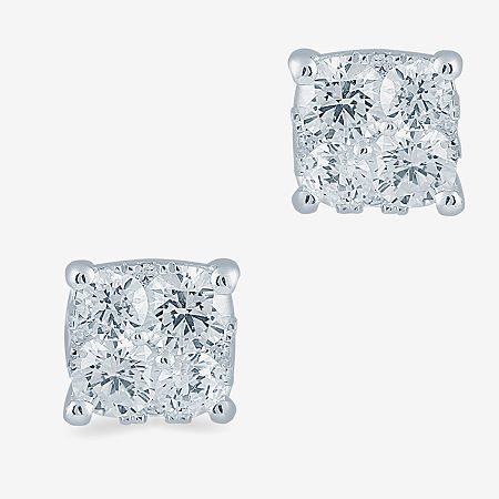 Click here for 1/4 CT. T.W. Natural White Diamond Sterling Silver... prices