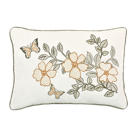 Royal Court Evergreen Boudoir Decorative Throw Pillow - 21x13