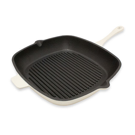 Click here for Neo Cast Iron Square Grill Pan  11 - Cream prices