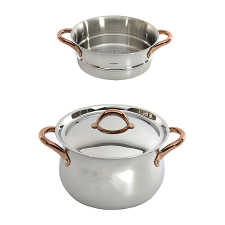 Click here for BergHOFF Ouro Gold 3pc 18/10 Ss Steamer Set  Ss Li... prices
