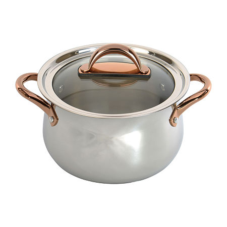 Click here for Ouro Casserole with Glass Lid  8 - Silver-Tone prices