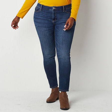 Click here for St. Johns Bay Womens Plus Secretly Slender Skinny... prices