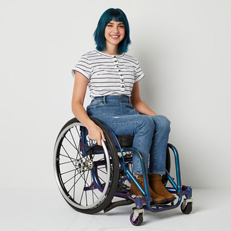 Click here for a.n.a Womens High Rise Adaptive Seated Skinny Jean... prices