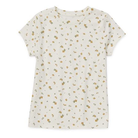 Click here for Thereabouts Little & Big Girls Round Neck Short Sl... prices
